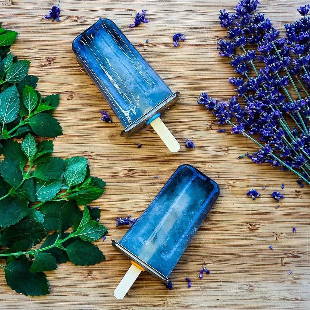 Herbal Popsicles with Lavender & Lemon Balm – TRUE NATURE STORE