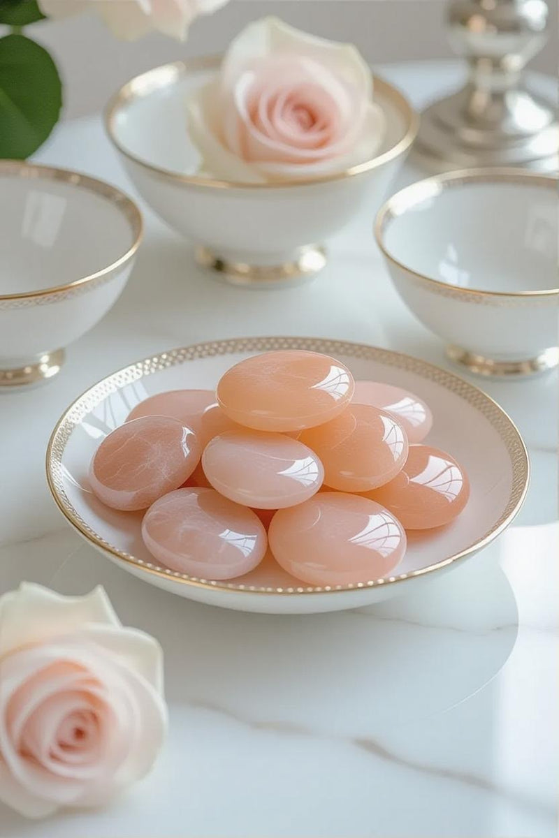 PEACH MOONSTONE GEMS – True Nature Homestead