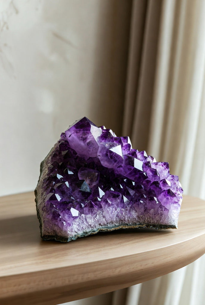 AMETHYST CLUSTER WITH LARGE POINTS – TRUE NATURE STORE